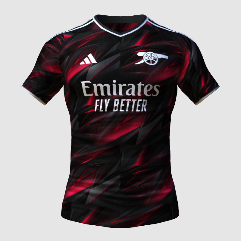 Arsenal Shards third kit concept - FIFA Kit Creator Showcase