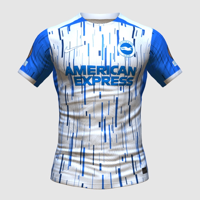 Brighton Europa League Home Concept Kit - FIFA 23 Kit Creator Showcase