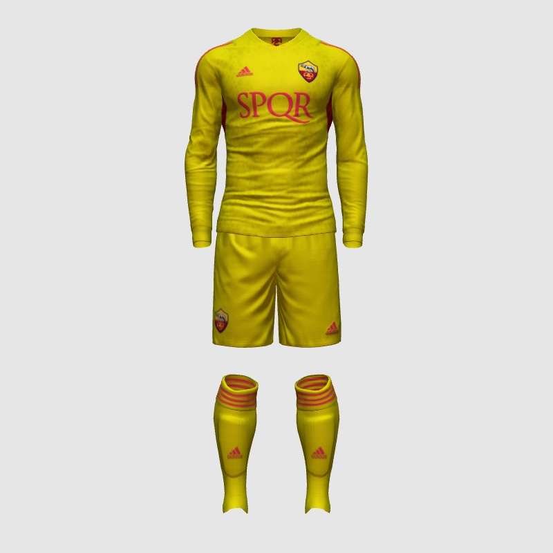 Roma Gk 2023-24 fixed - FIFA Kit Creator Showcase