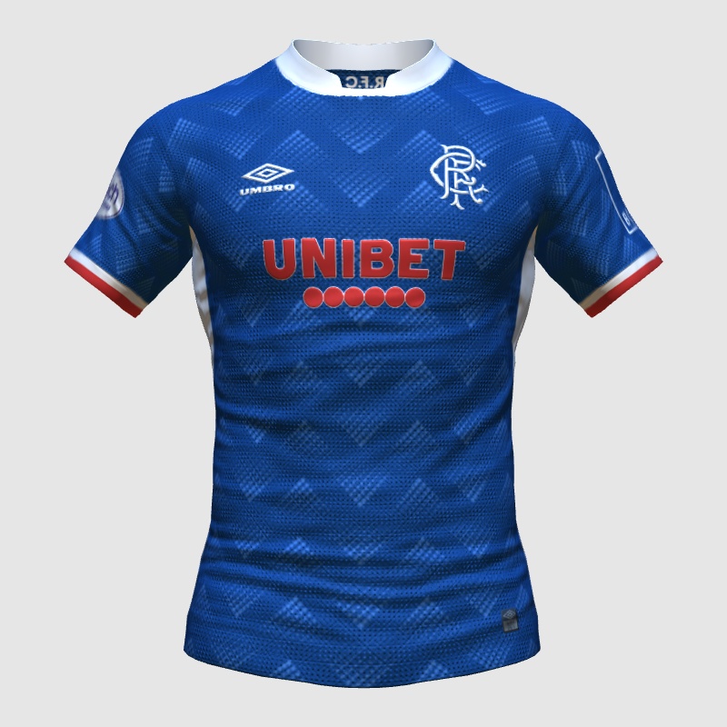 Rangers Home Concept (Umbro) - FIFA Kit Creator Showcase