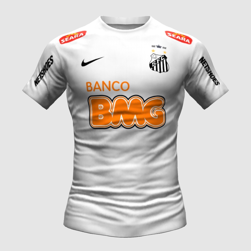 Santos F.C. 12/13 Home Kit - FIFA Kit Creator Showcase