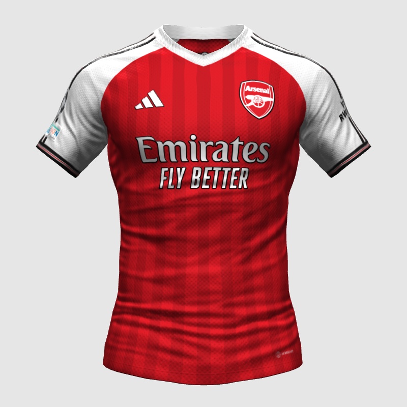 Arsenal FC Home Kit Concept 24/25 - FIFA 23 Kit Creator Showcase