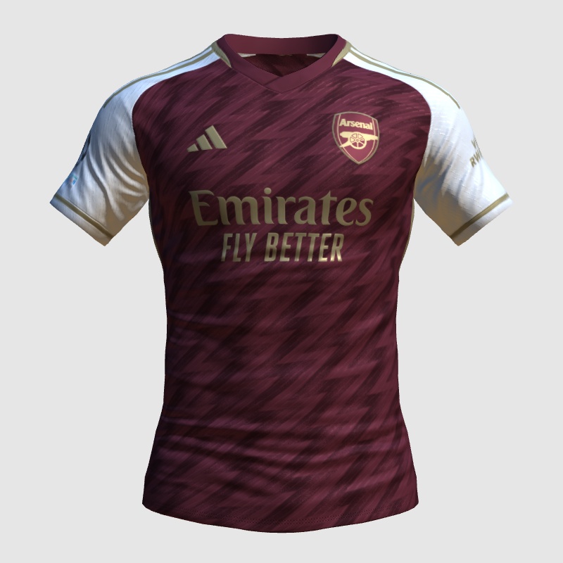 Arsenal UCL home concept - FIFA Kit Creator Showcase
