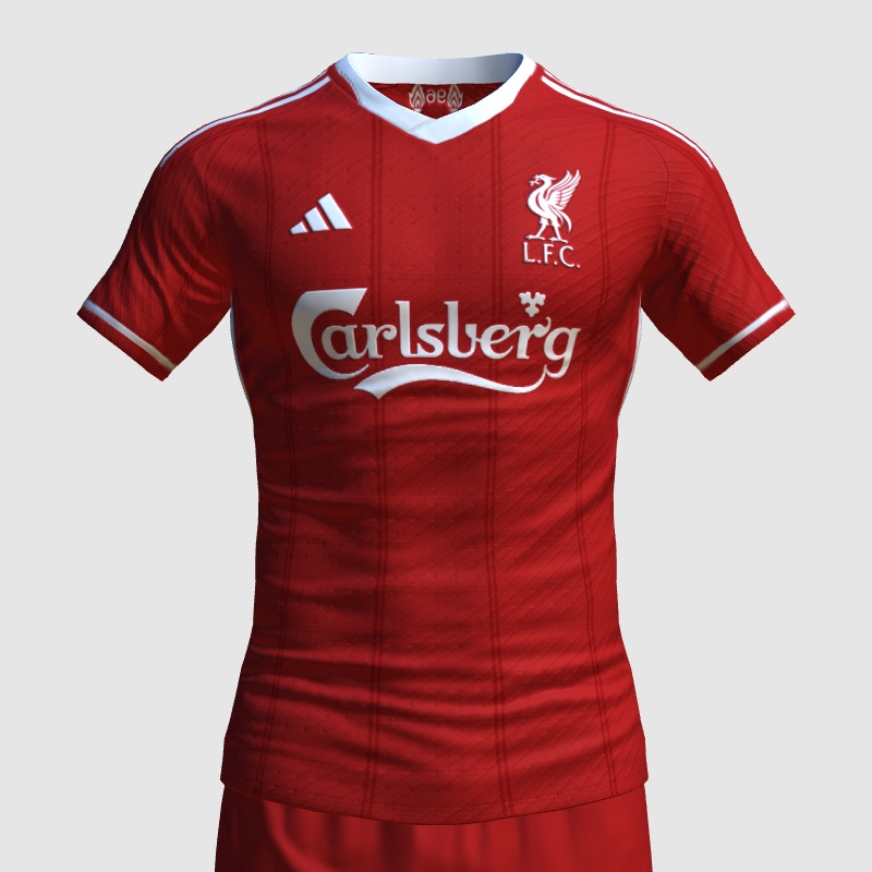 Adidas x Liverpool FC home - FIFA Kit Creator Showcase