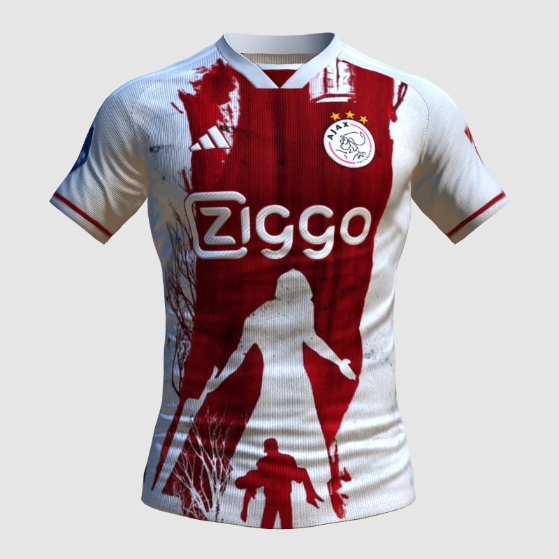 Ajax Halloween Home Concept 23/24 - FIFA Kit Creator Showcase
