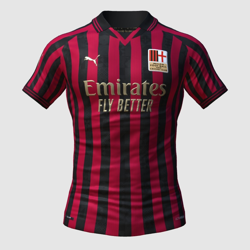 AC Milan 125 Anniversary Home - FIFA Kit Creator Showcase