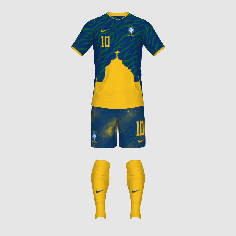 brazil away custom - FIFA Kit Creator Showcase