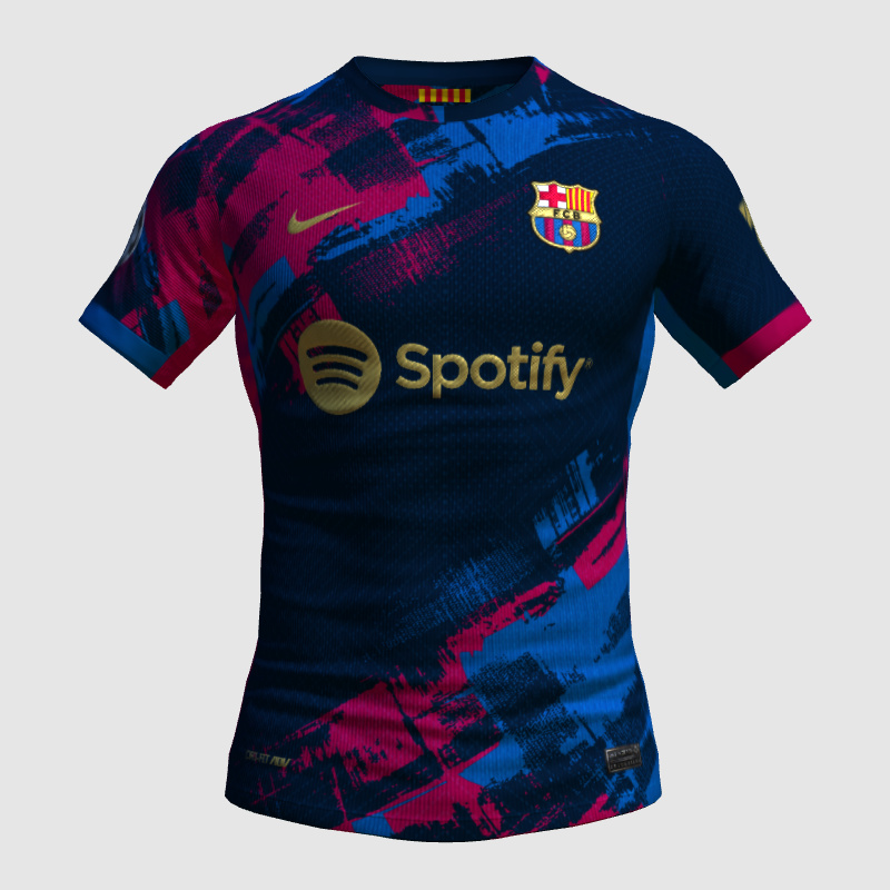 FC Barcelona UCL 24/25 3rd - FIFA Kit Creator Showcase