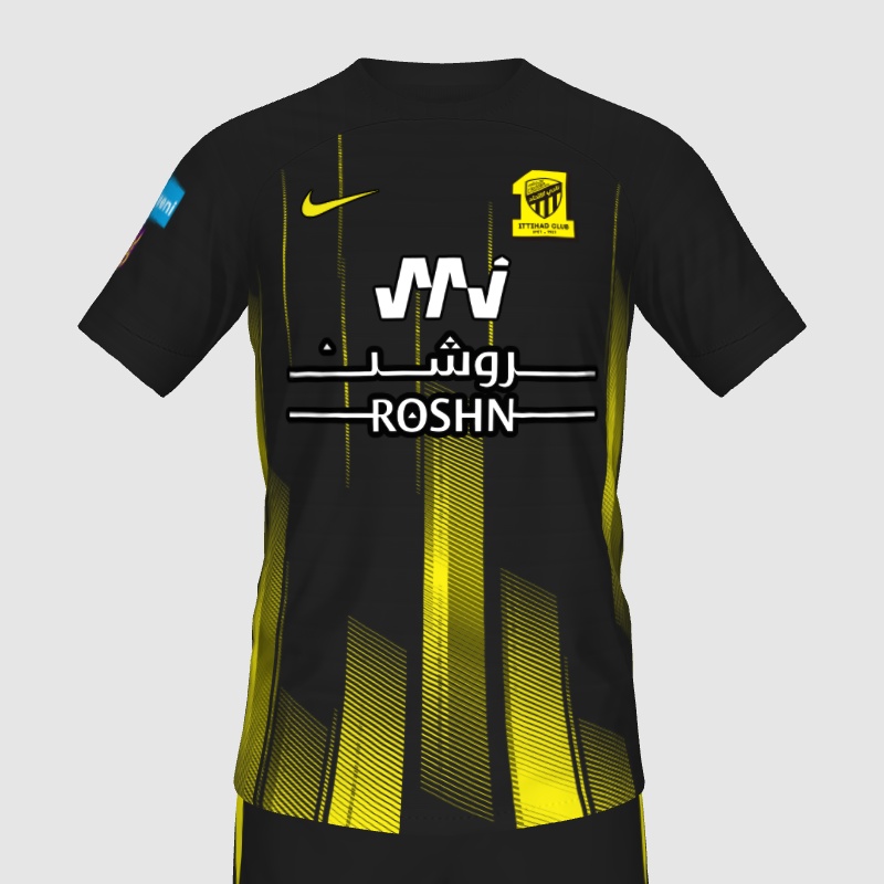 Al Ittihad Third Kit 23/24 - FIFA Kit Creator Showcase