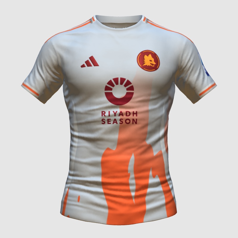 FOOTYHEADLINES: AS Roma 24/25 Away Kit - FIFA Kit Creator Showcase
