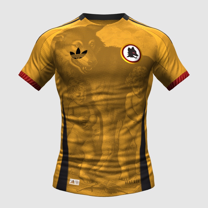 Adidas AS ROMA Third Kit 2024/25 - FIFA Kit Creator Showcase