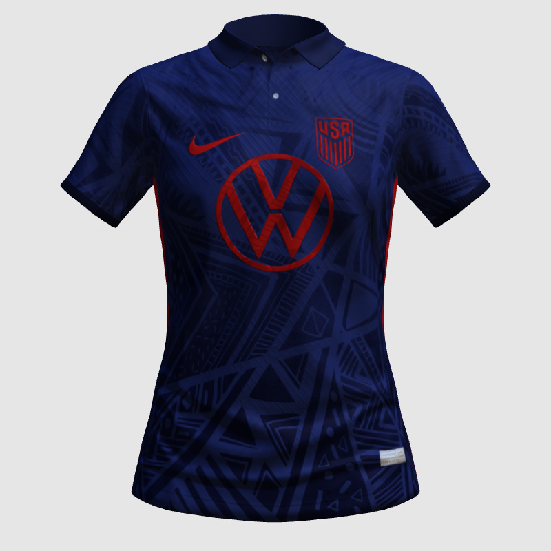 USA women's away - FIFA Kit Creator Showcase
