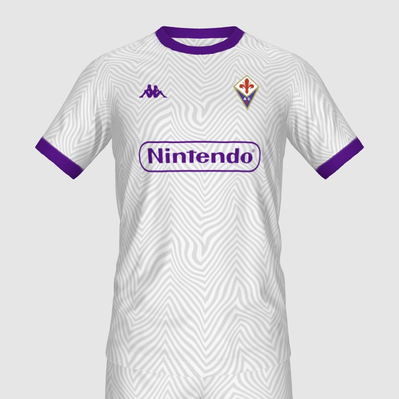 Fiorentina x Nintendo Away Kit - FIFA Kit Creator Showcase