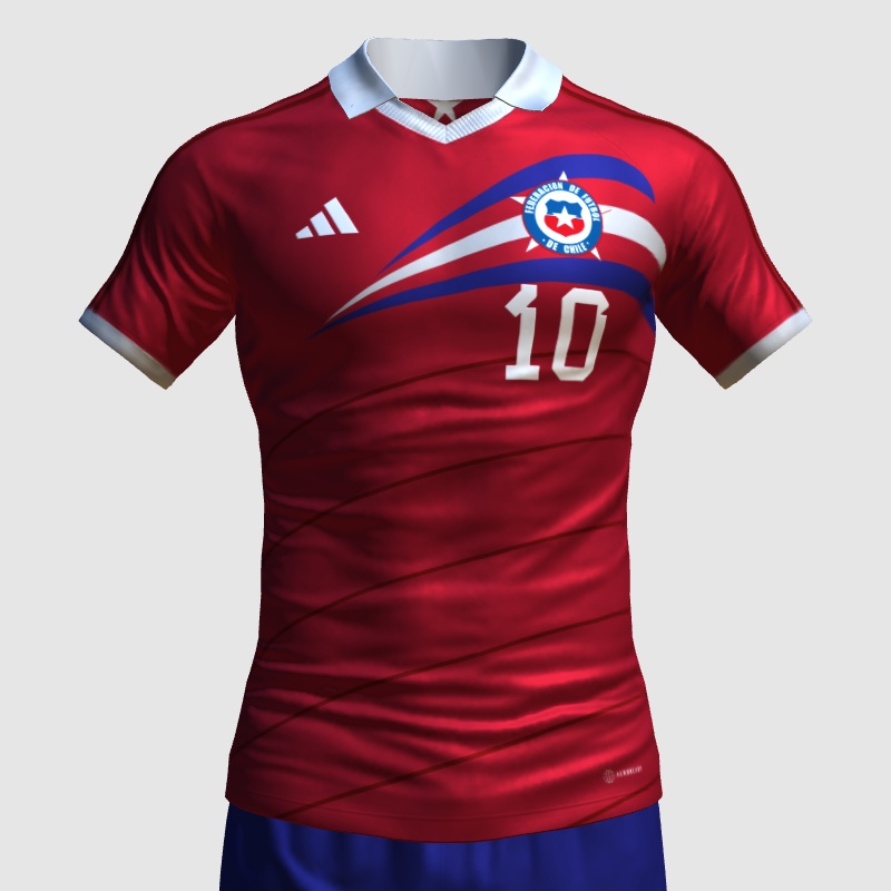 Chile home kit concept - FIFA Kit Creator Showcase