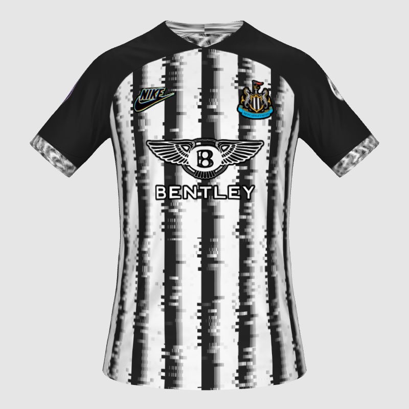 Newcastle 24/25 Concept With Fantasy Sponsors - FIFA Kit Creator Showcase