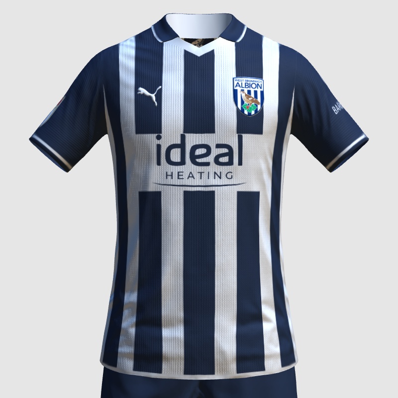 WBA Concept Home Kit 24/25 - FIFA Kit Creator Showcase