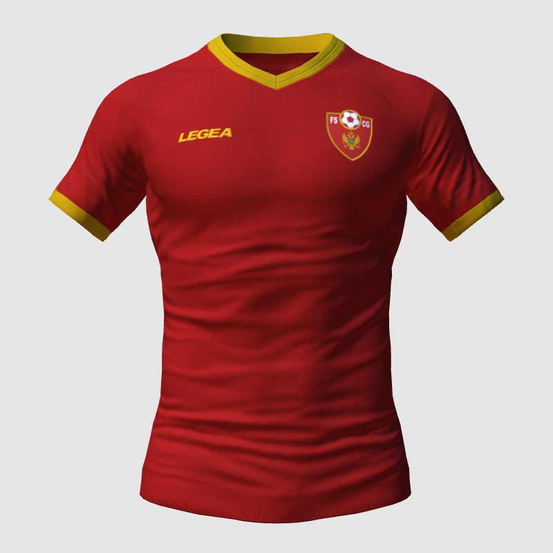 Montenegro training shirt - FIFA Kit Creator Showcase