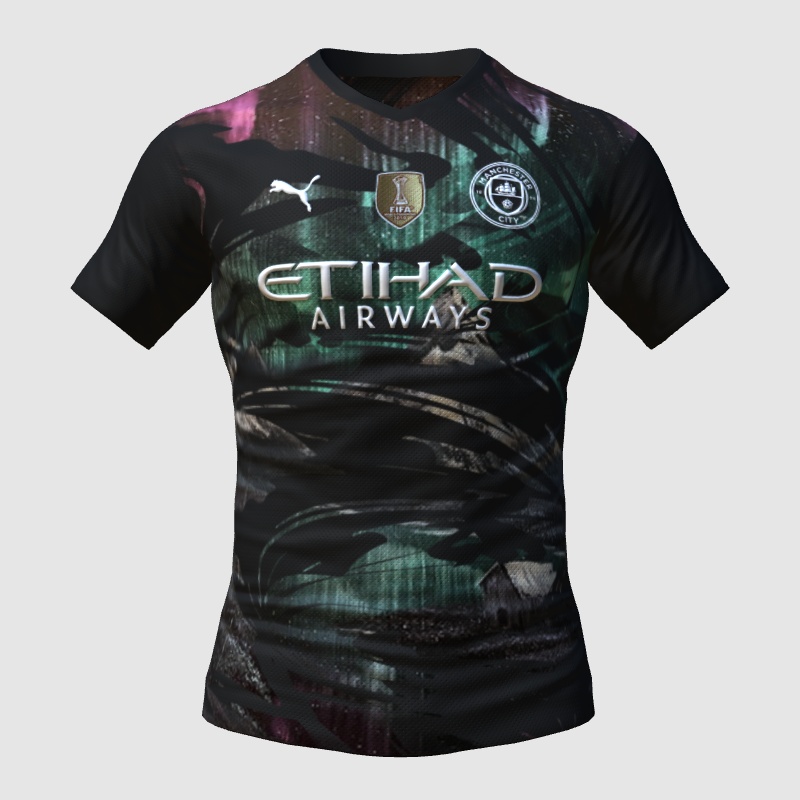 Manchester City 24/25 Away Kit - FIFA Kit Creator Showcase