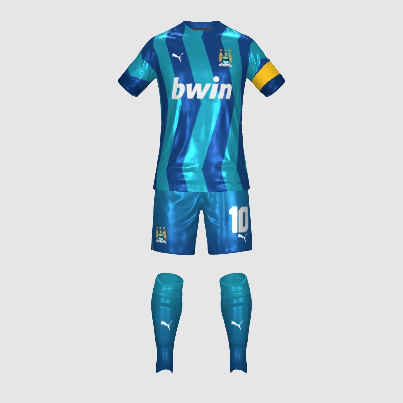 Manchester City Custom Retro kit #1 - FIFA Kit Creator Showcase