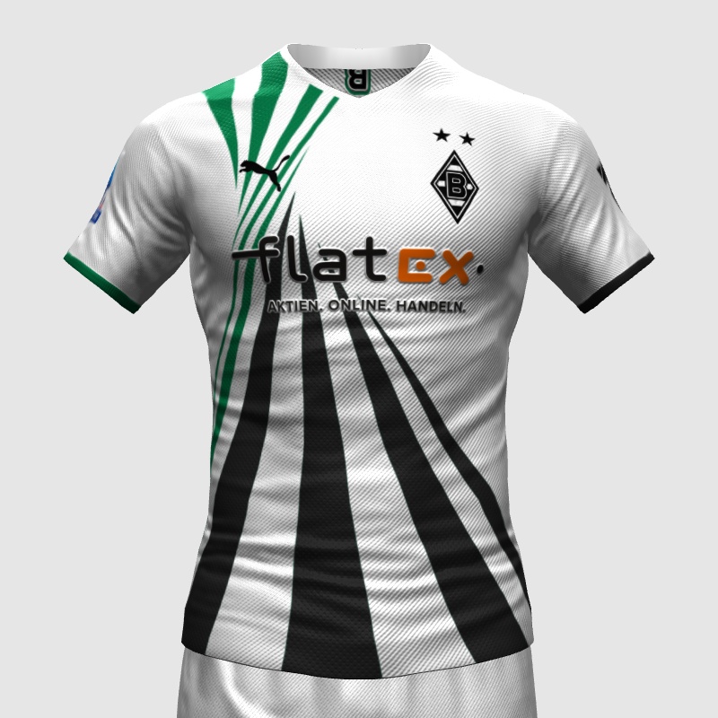 Borussia M'gladbach home kit - FIFA Kit Creator Showcase