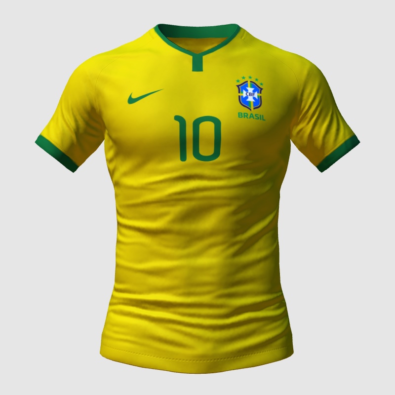 Brazil 2014 Home Kit - FIFA Kit Creator Showcase
