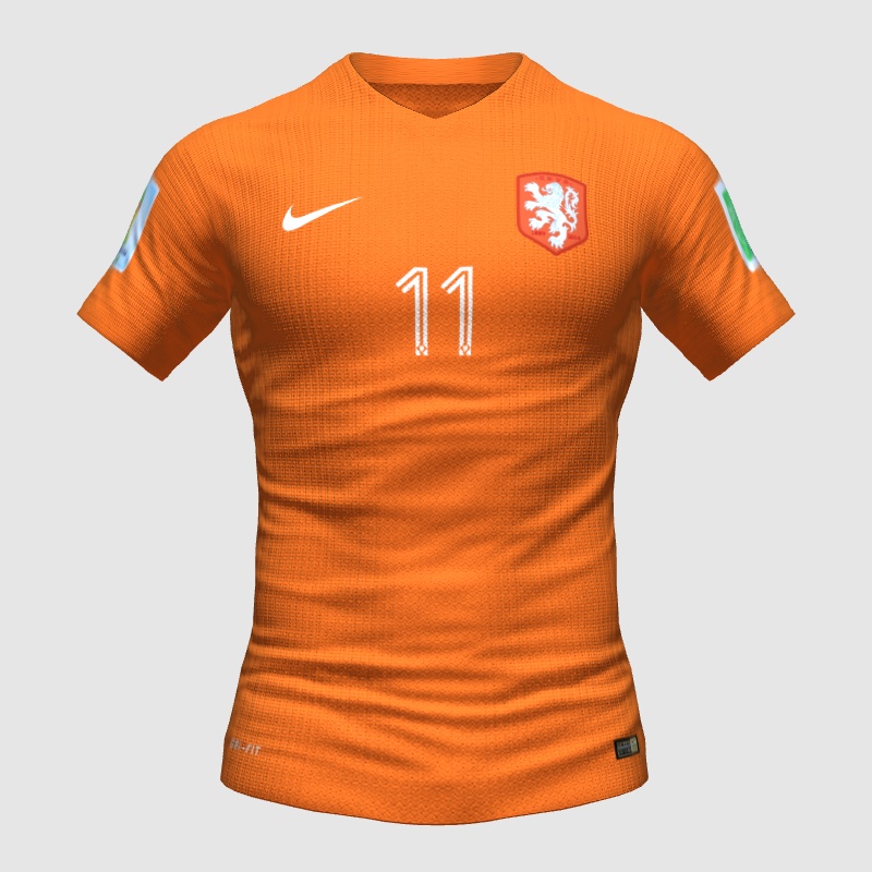 Netherlands 2014 World Cup Home Kit - FIFA Kit Creator Showcase