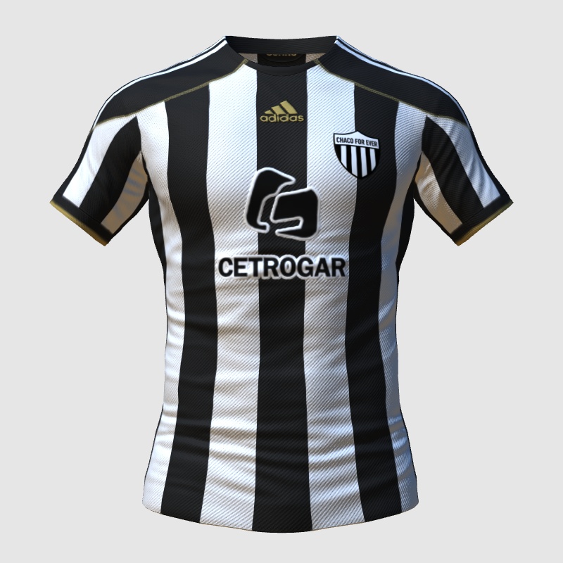Chaco For Ever Camiseta Titular X ADIDAS CONCEPTO - FIFA Kit Creator ...