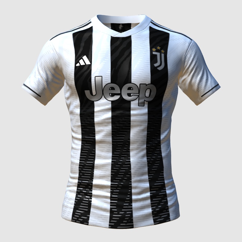Juventus Home Kit Concept - Iconic Zebra Stripes - FIFA Kit Creator ...