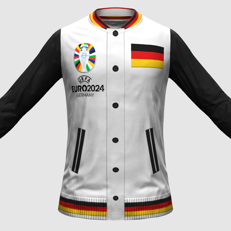 UEFA EURO 2024 Varsity Jacket: Germany - FIFA Kit Creator Showcase