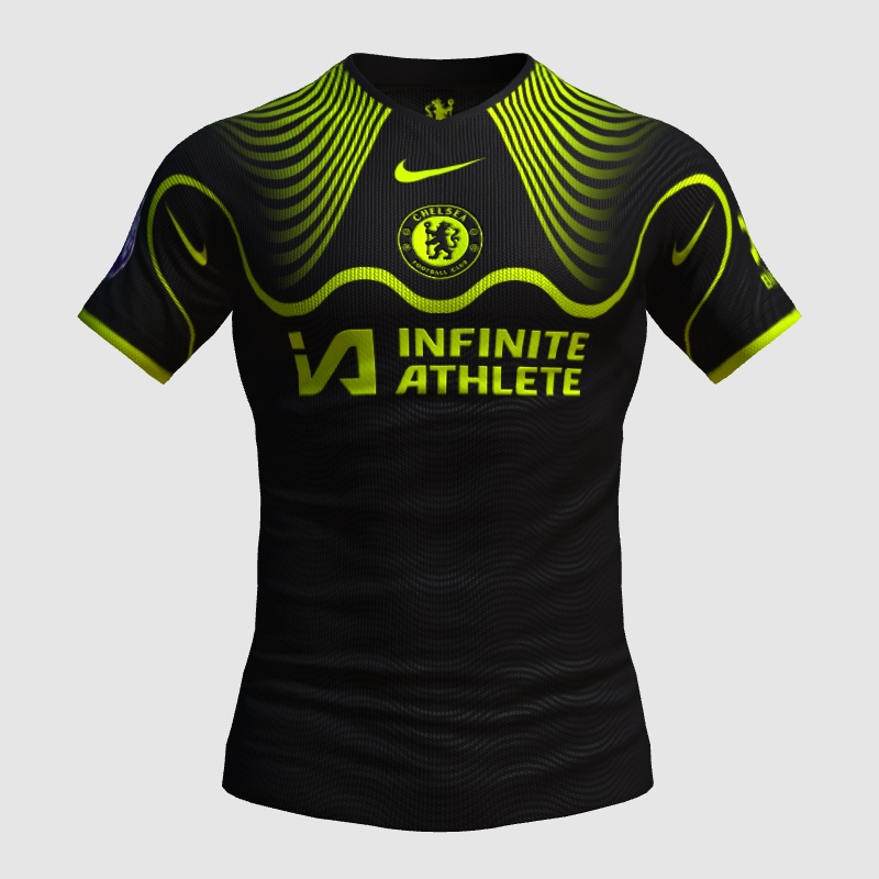 Chelsea FC concept third kit x Stevezz Template - FIFA Kit Creator Showcase