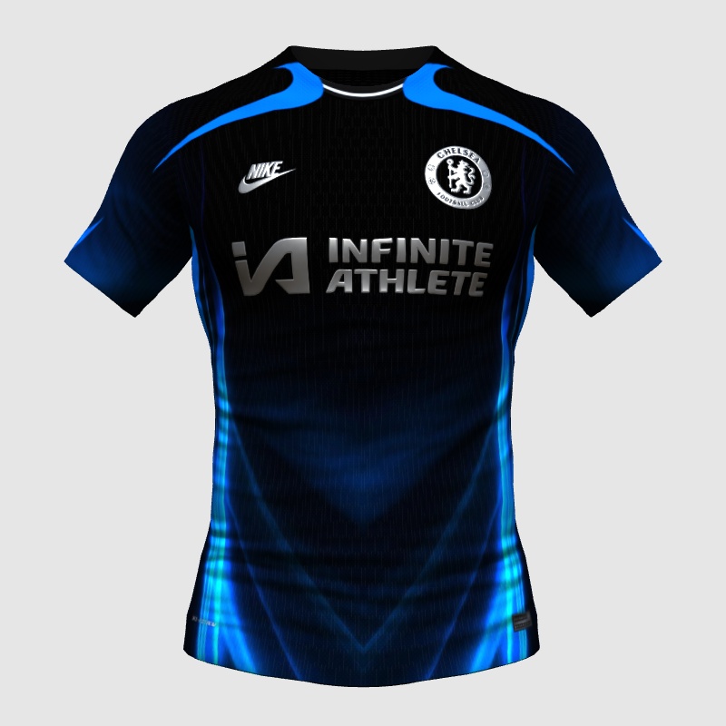 Chelsea "Future Swoosh" Third Concept - FIFA Kit Creator Showcase