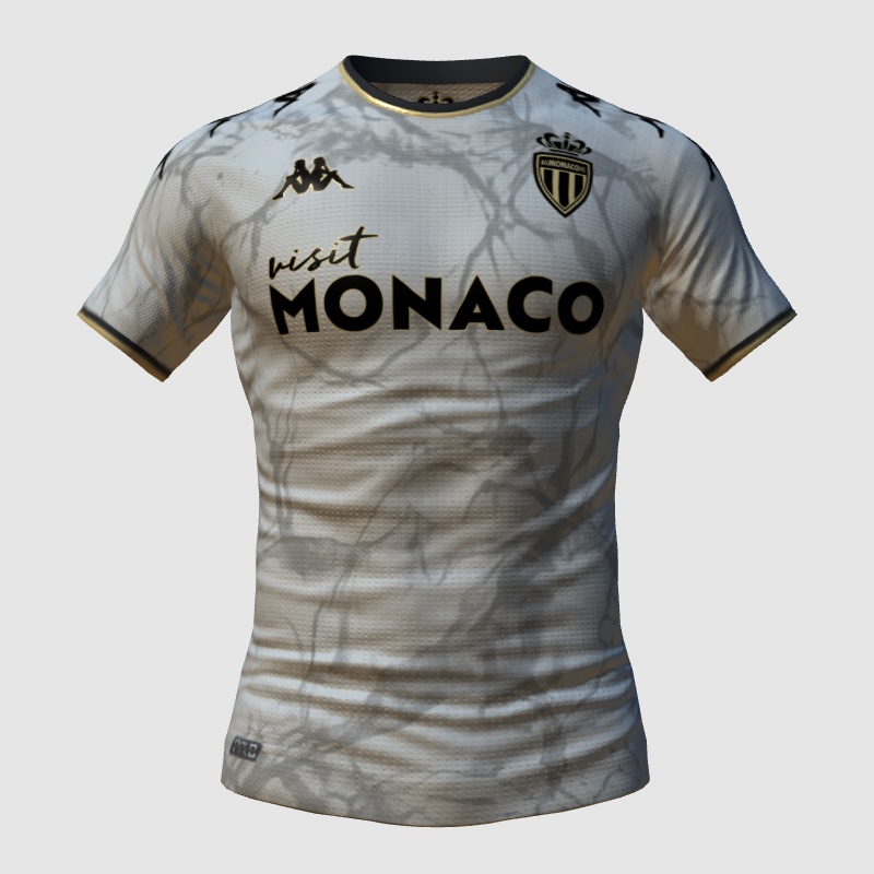AS Monaco third concept - FIFA Kit Creator Showcase