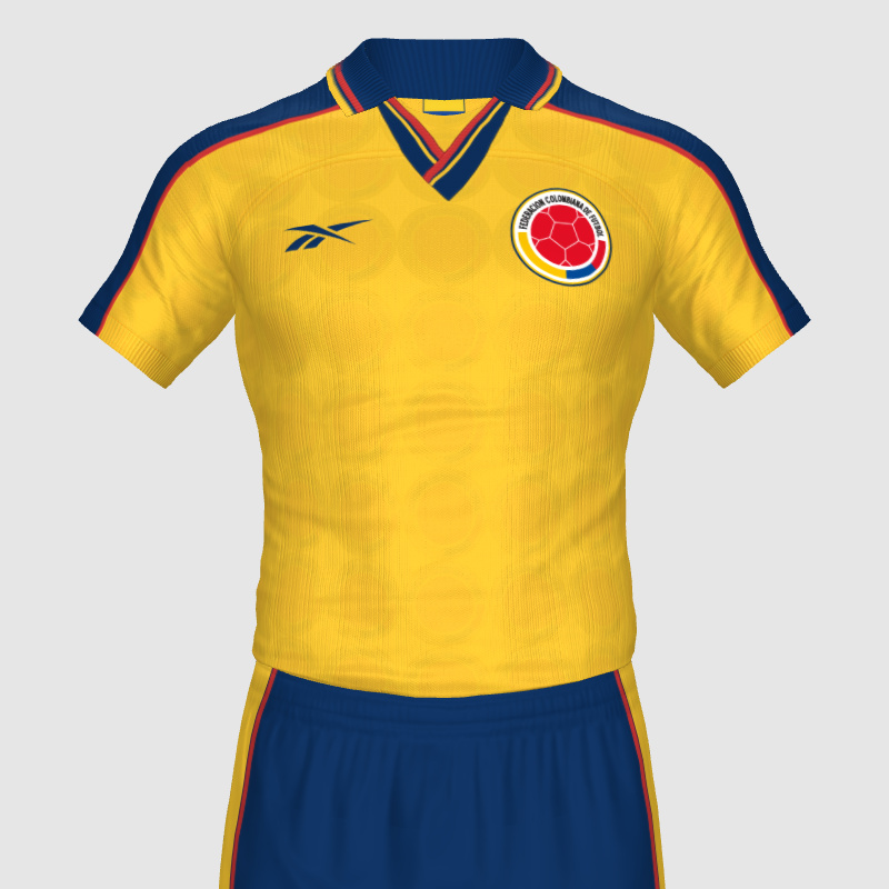 Colombia WC 1998 - FIFA Kit Creator Showcase