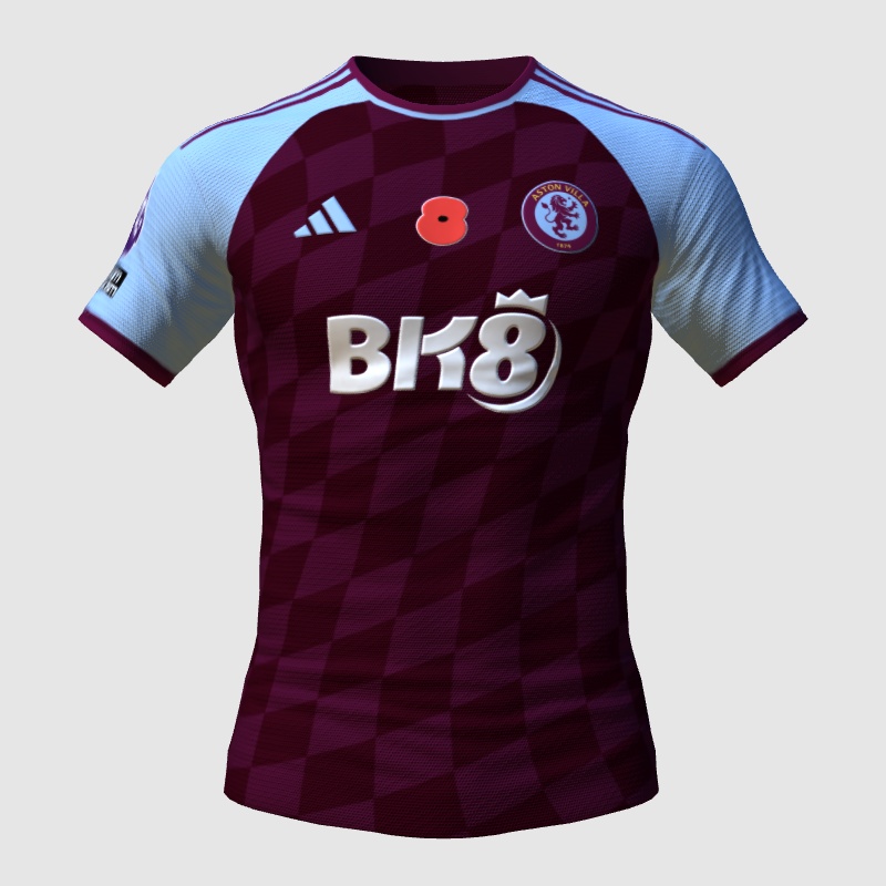 Aston Villa FC First Kit Concept x Adidas 24/25 - FIFA Kit Creator Showcase