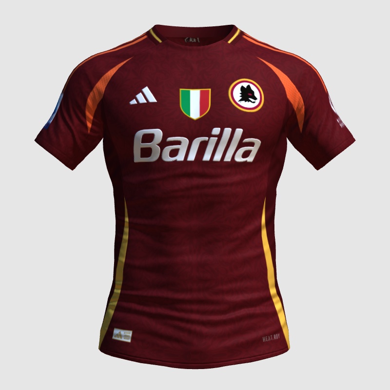 AS Roma Home Concept Kit - FIFA Kit Creator Showcase