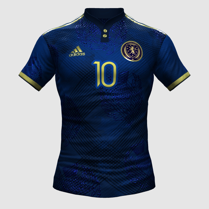 SCOTLAND HOME CONCEPT-ADIDAS - FIFA Kit Creator Showcase