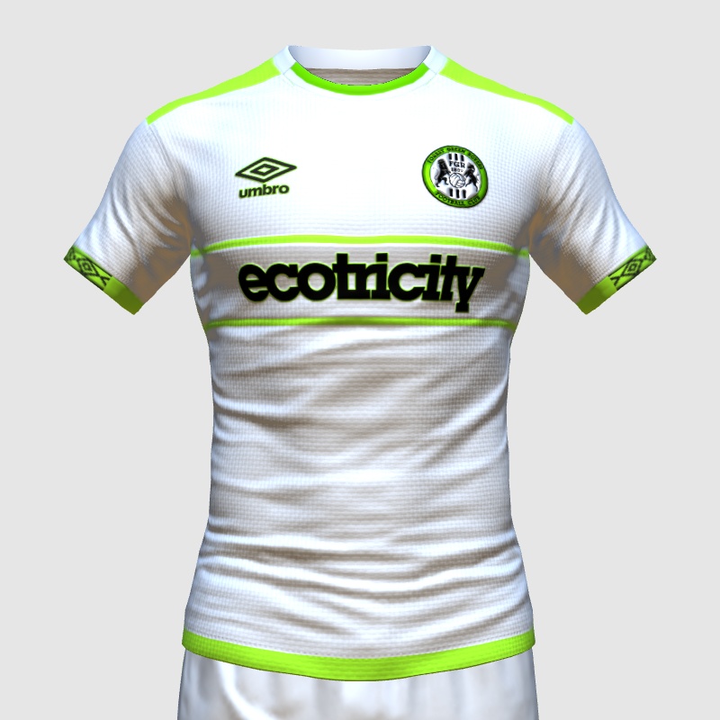 Forest Green 3th Kit (Umbro Neon) - FIFA Kit Creator Showcase