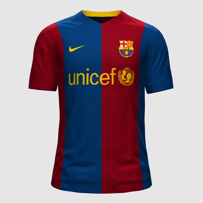 Barcelona 2006-07 Home Kit - FIFA Kit Creator Showcase