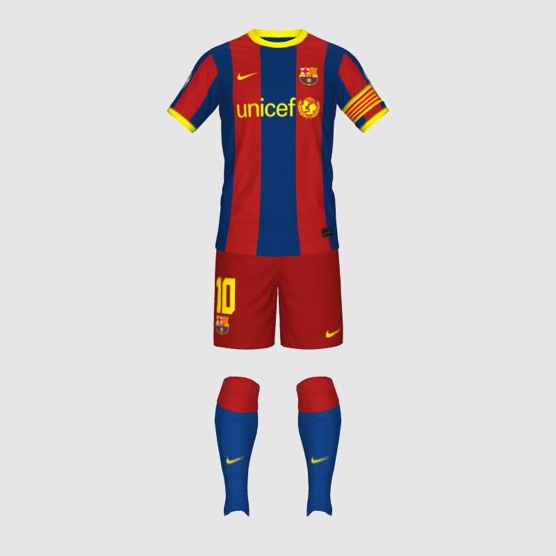 Messi UNICEF Barcelona - FIFA Kit Creator Showcase