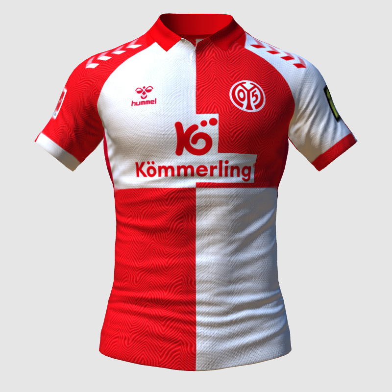 1.FSV Mainz 05 (Germany) Home Concept - FIFA 23 Kit Creator Showcase