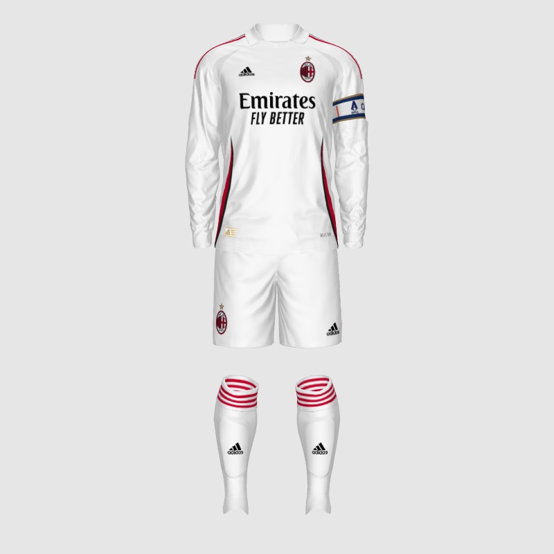 AC Milan Away Kit - FIFA Kit Creator Showcase