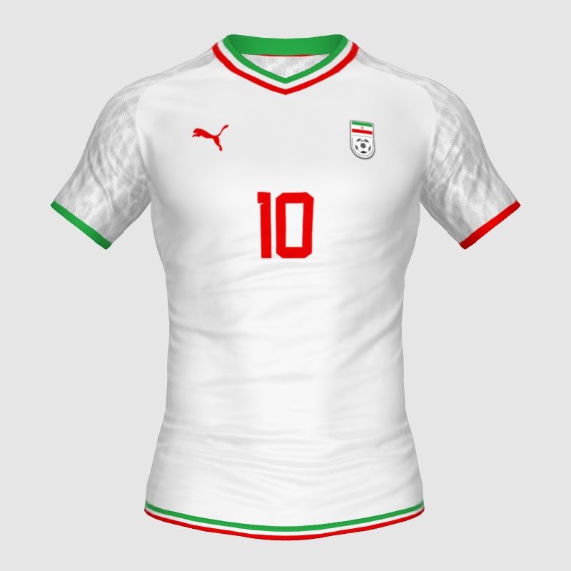 Iran 2024 Home Concept - FIFA Kit Creator Showcase