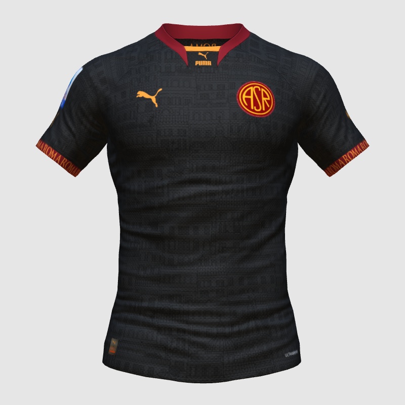 AS Roma x Puma Third Concept Kit "Rome" - FIFA Kit Creator Showcase
