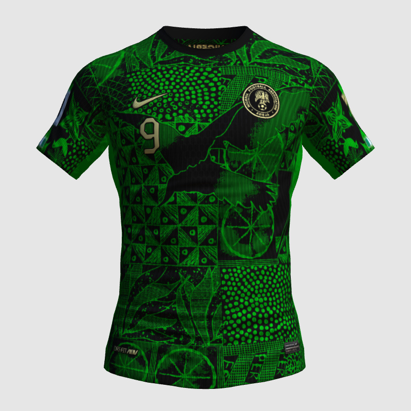 Nigeria 24/25 3rd Concept - FIFA Kit Creator Showcase