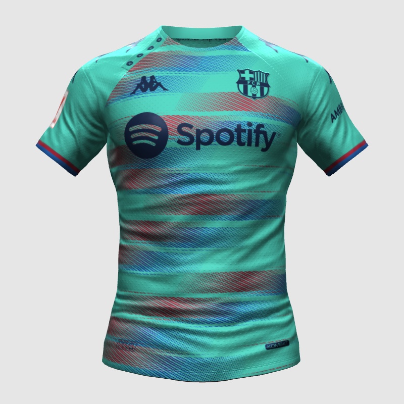 Kappa Barcelona away kit concept - FIFA Kit Creator Showcase