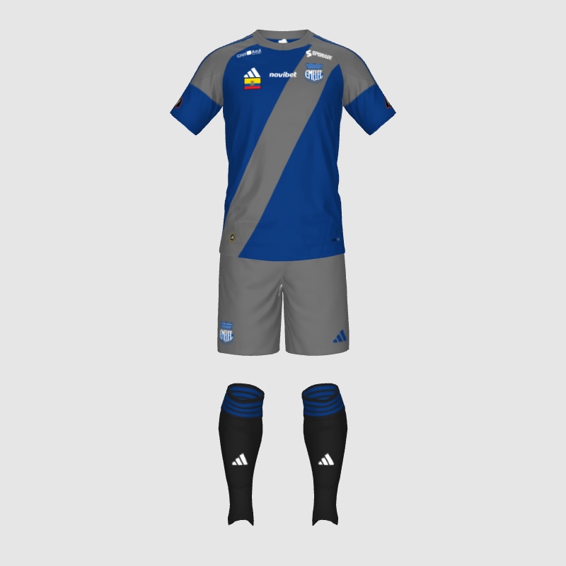 Emelec Home kit 2024 - FIFA Kit Creator Showcase