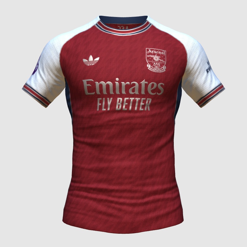 Arsenal Home Kit Concept - FIFA Kit Creator Showcase