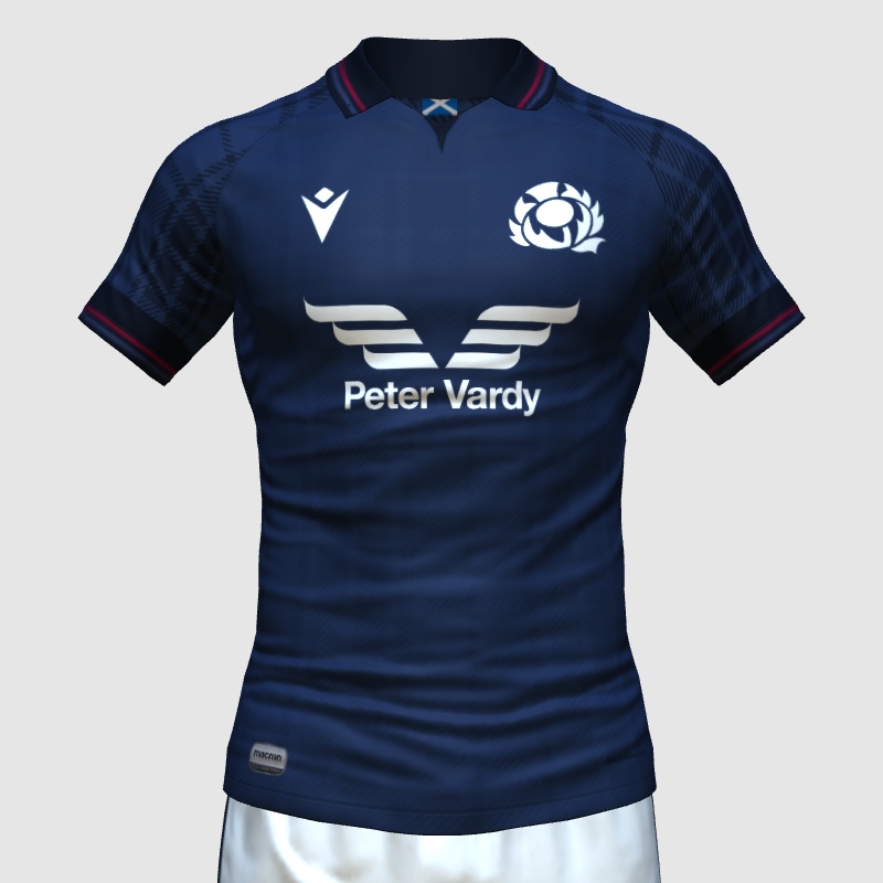 Scotland x Macron Rugby Home Jersey - FIFA 23 Kit Creator Showcase