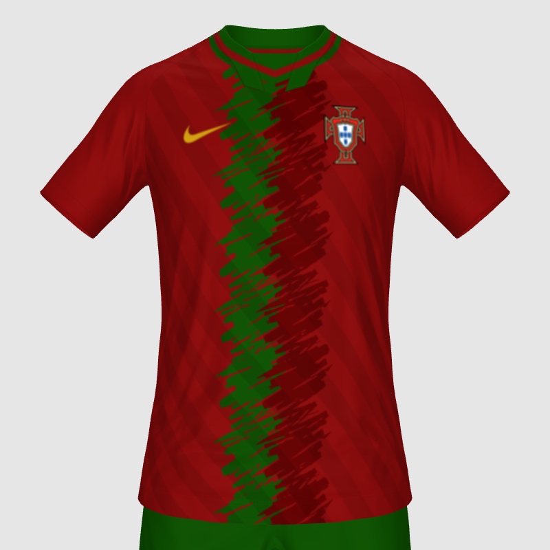 Portugal 2026 World Cup home conspest - FIFA 23 Kit Creator Showcase