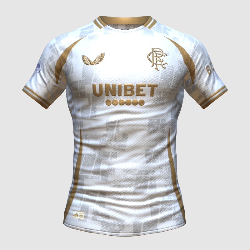 Rangers Home Concept (Castore) - FIFA Kit Creator Showcase